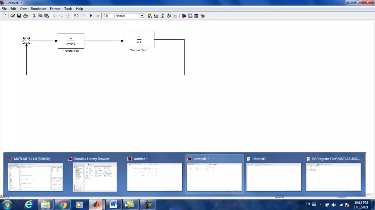 block diagram reduction by MATLAB - YouTube