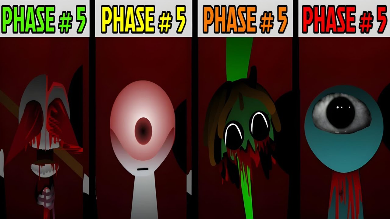 Phase 5 in Incredibox Sprunki! /Horror/Sprunki Mix! 😍👉 - YouTube