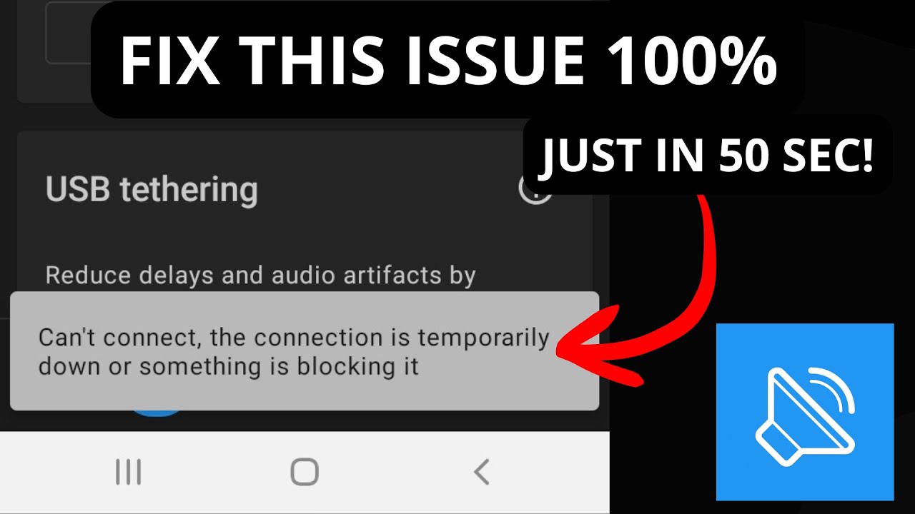 HOW TO FIX: Audio Relay Cant connect, the connection is temporarily ...