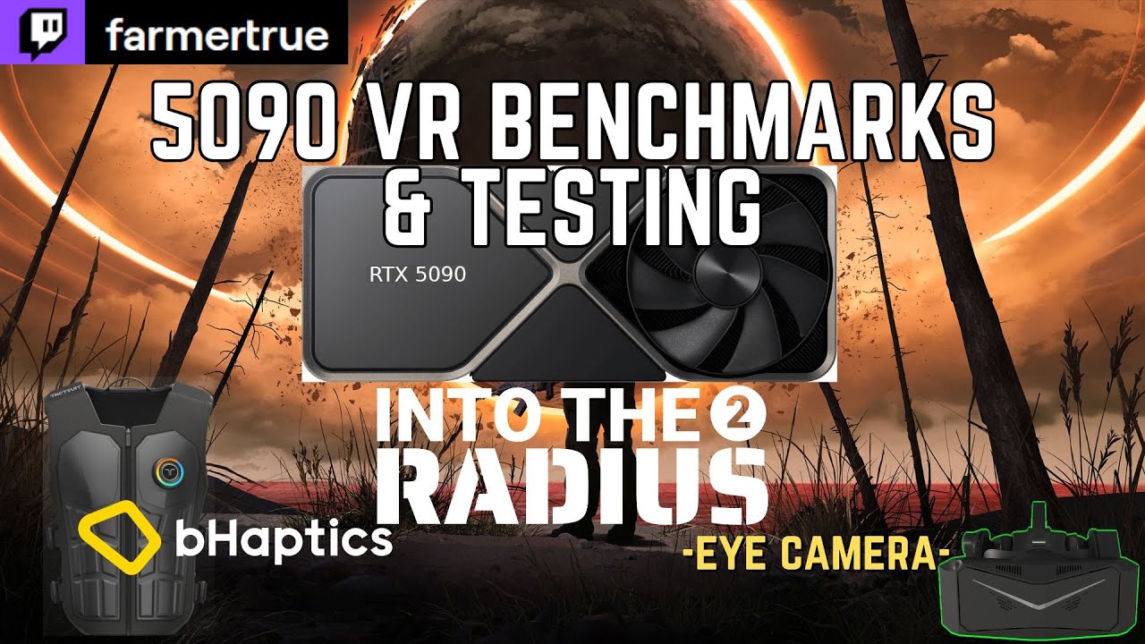 5090 VR Benchmark & Testing! Into The Radius 2, NMS & more! #vr #quest3 ...