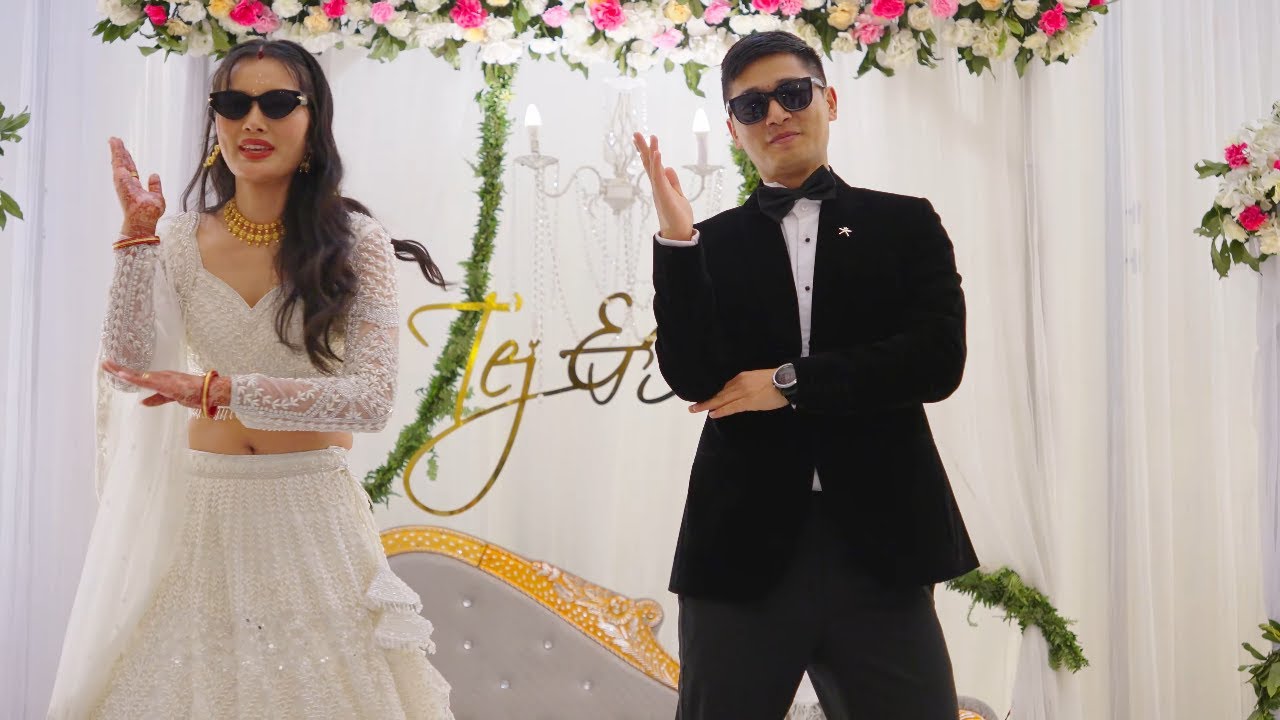 Nepali Wedding Dance ||Tej Paija & Hira Paija||Couple Dance Performance ...