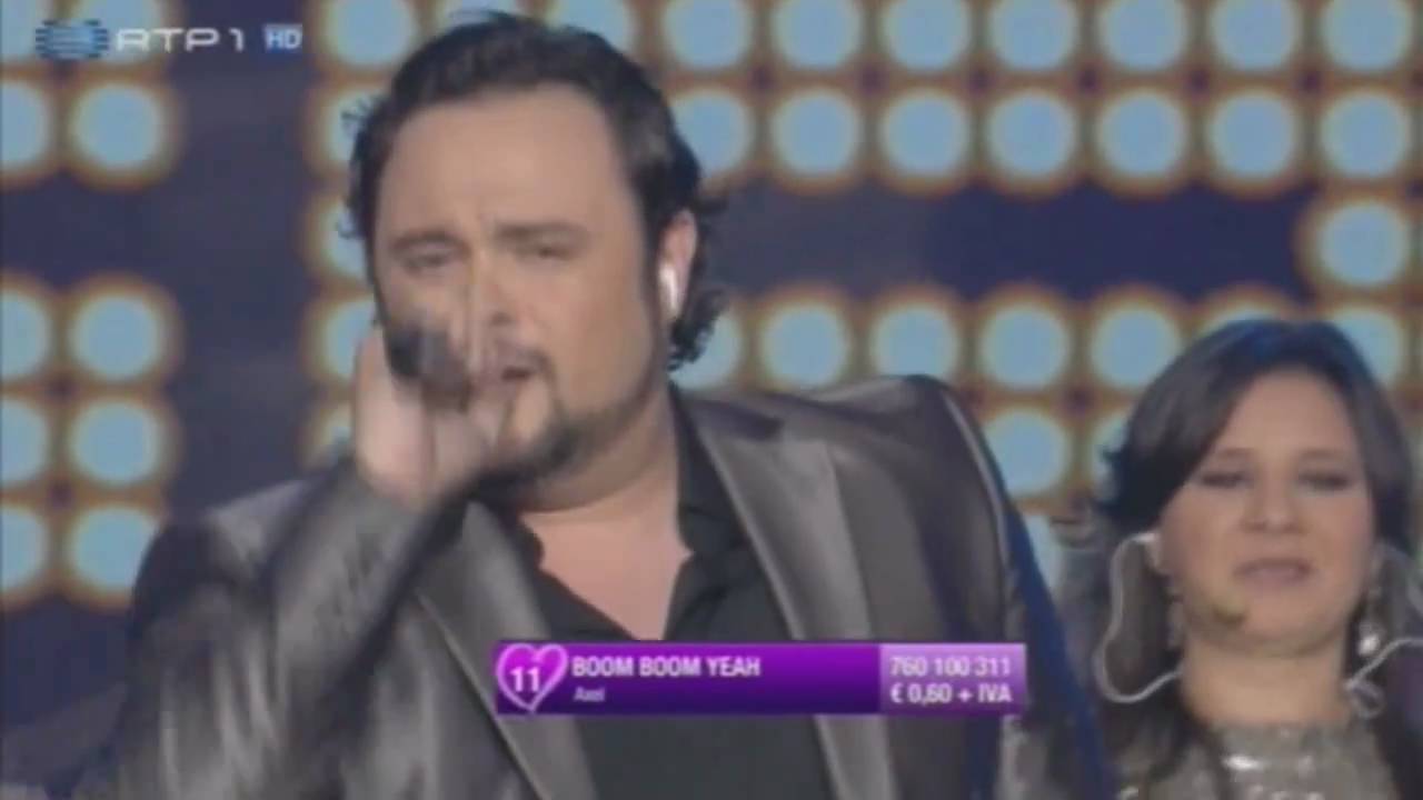 Axel - Boom Boom Yeah @ Festival da Canção 2011 - YouTube