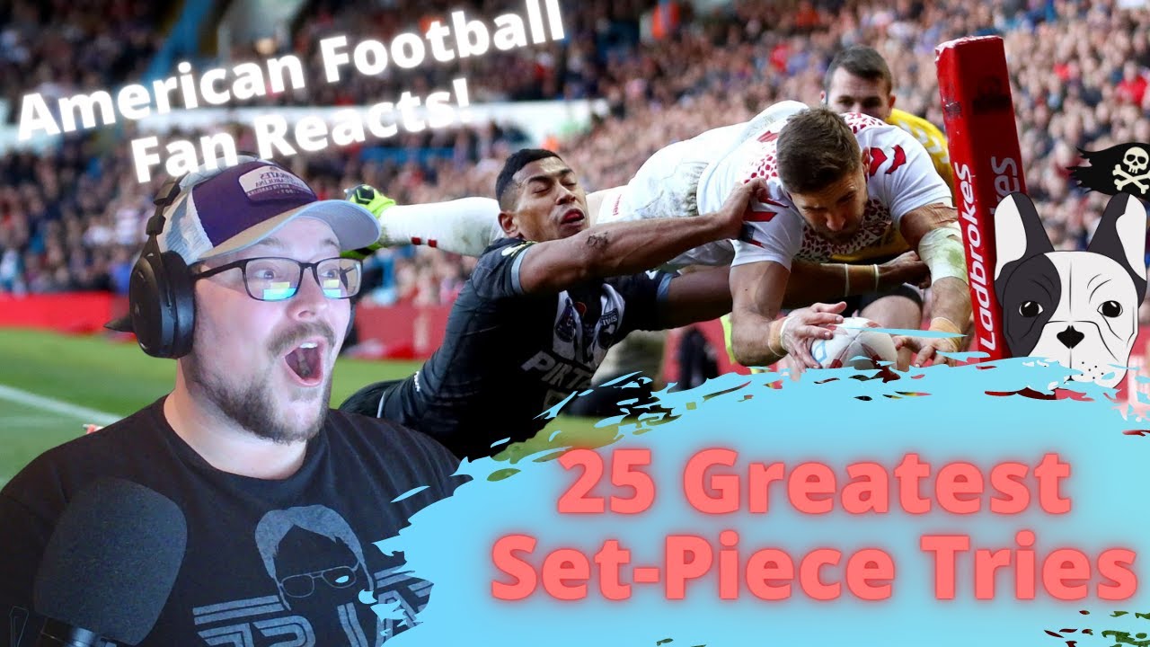 American Reacts to 25 Greatest Set-Piece Tries in Rugby - YouTube