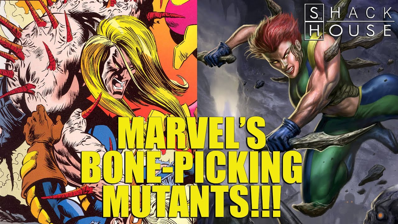 SHACK HOUSE: MARVEL’S BONE-PICKING MUTANTS!!! - YouTube