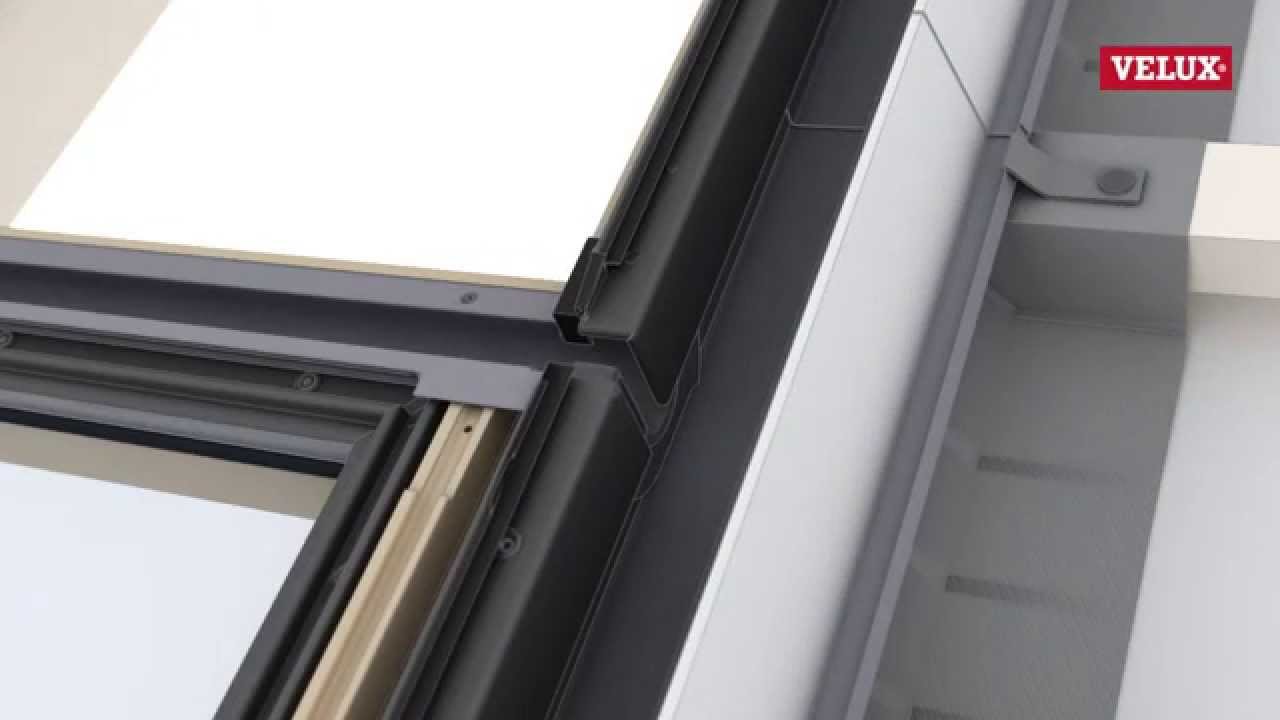 VELUX sloping/fixed element - YouTube