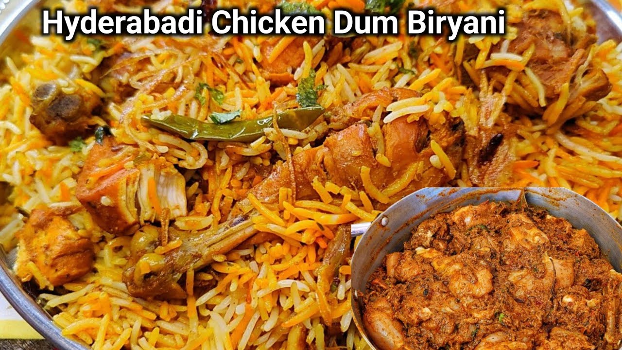 2kg Hyderabadi Kachi Chicken Dum Biryani| Chicken Biryani|Chicken ...