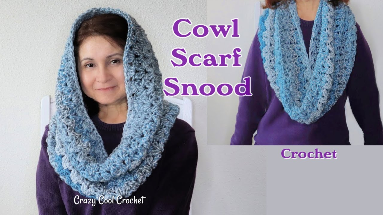 Crochet SNOOD - Trending NOW - YouTube