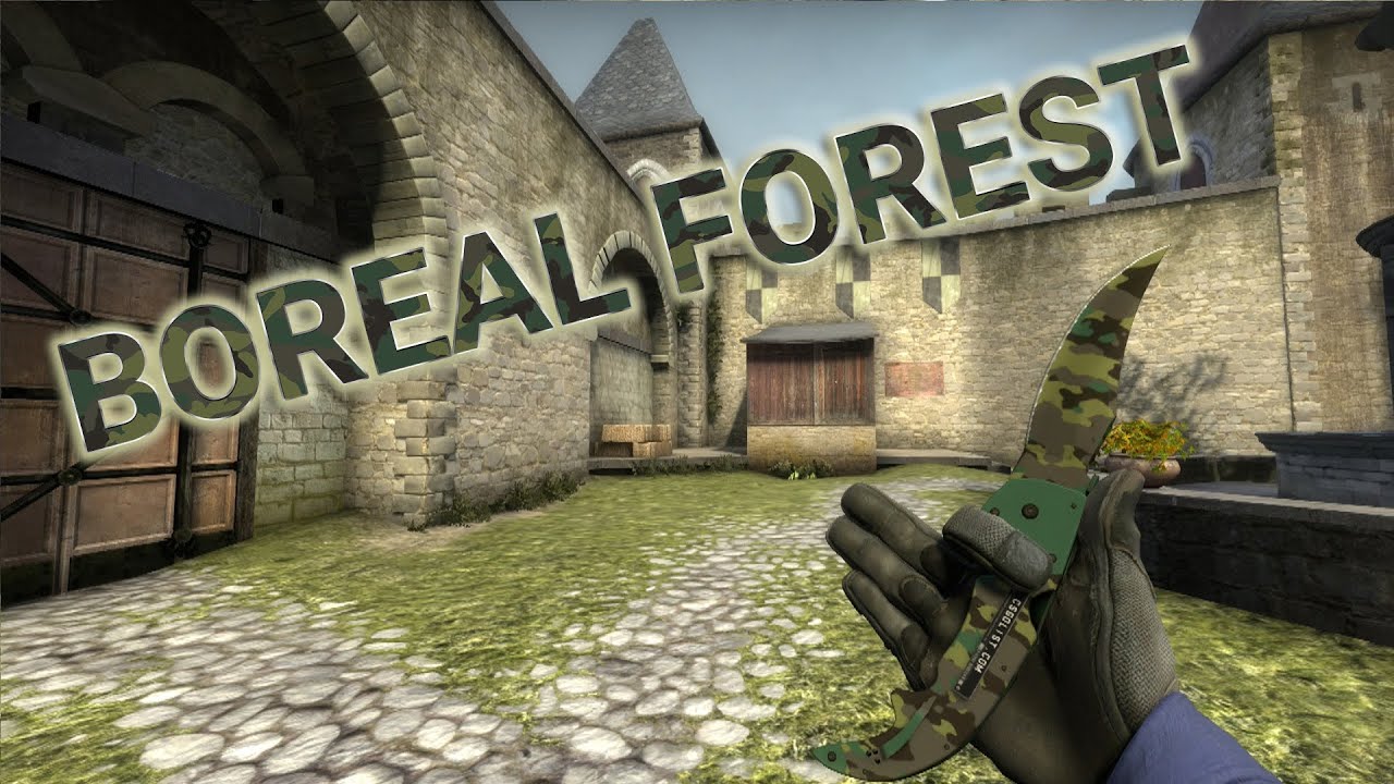 [CS:GO] Boreal Forest - Skin Showcase (All Knives) - YouTube
