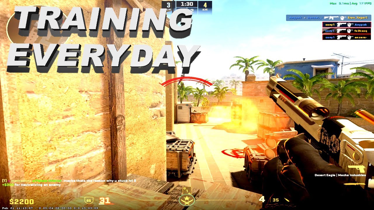HOW CS FEELS WHEN YOU TRAIN EVERYDAY - YouTube