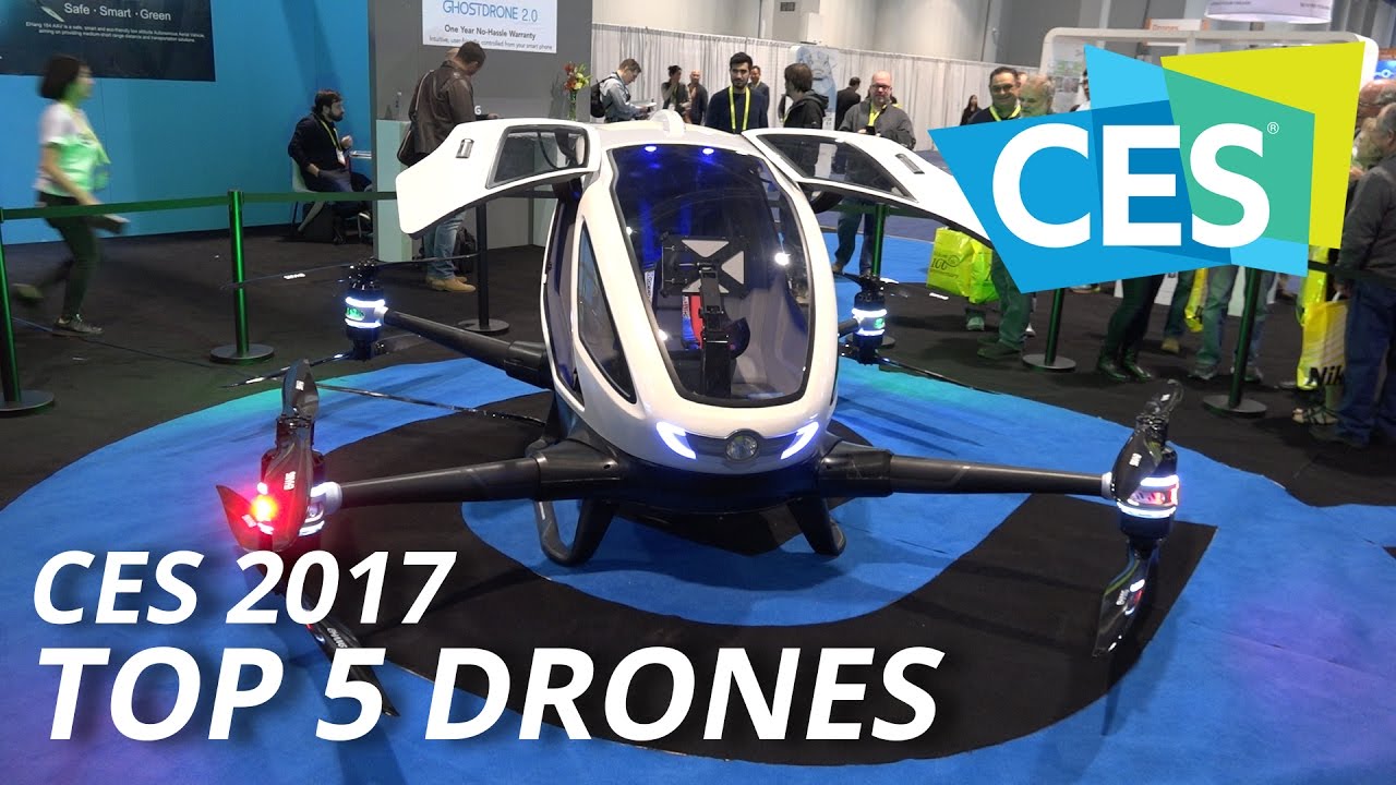 CES 2017: Top 5 Drones - YouTube