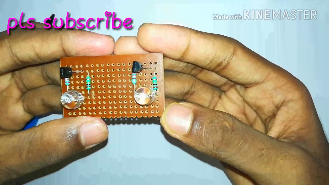 Simple flip flop led system - YouTube