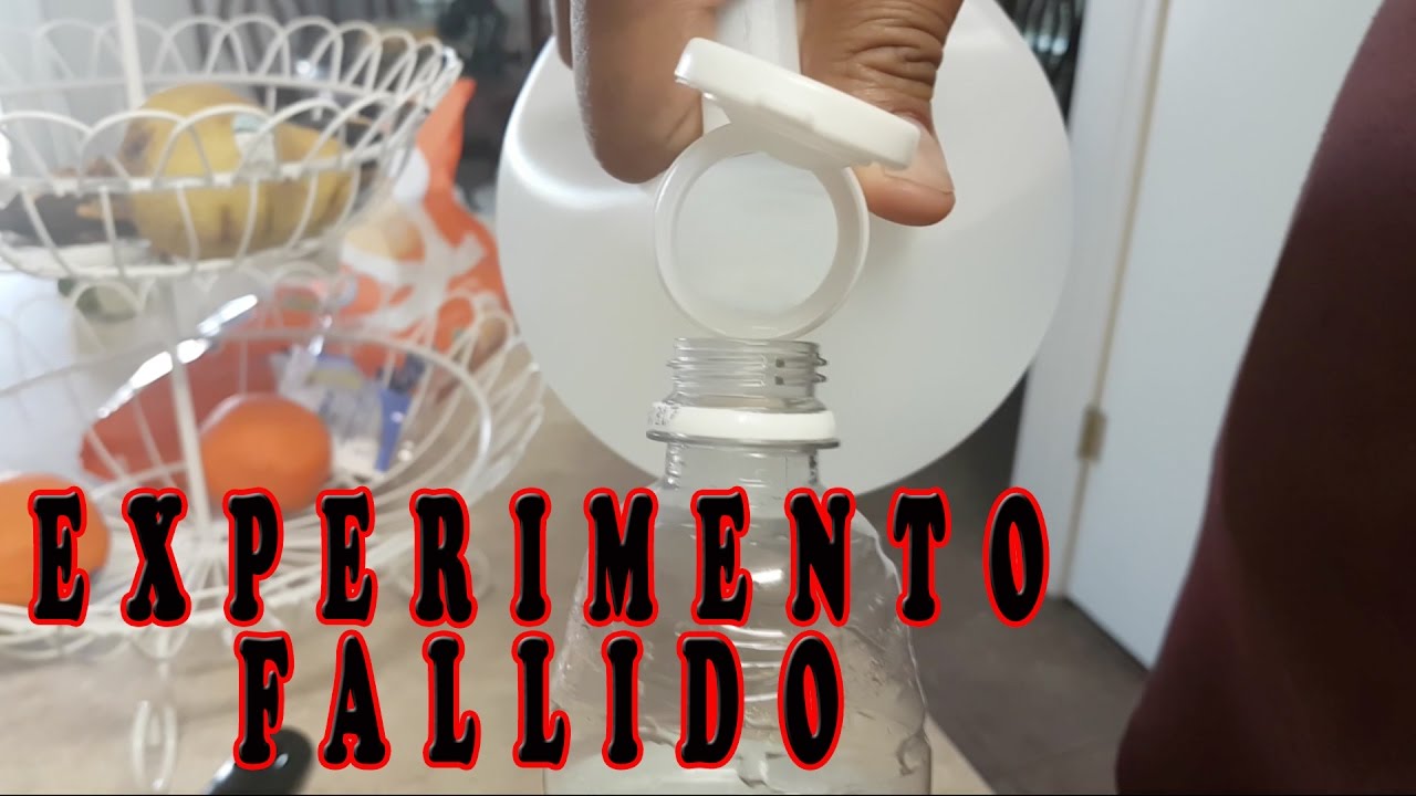 EXPERIMENTO FALLIDO - YouTube
