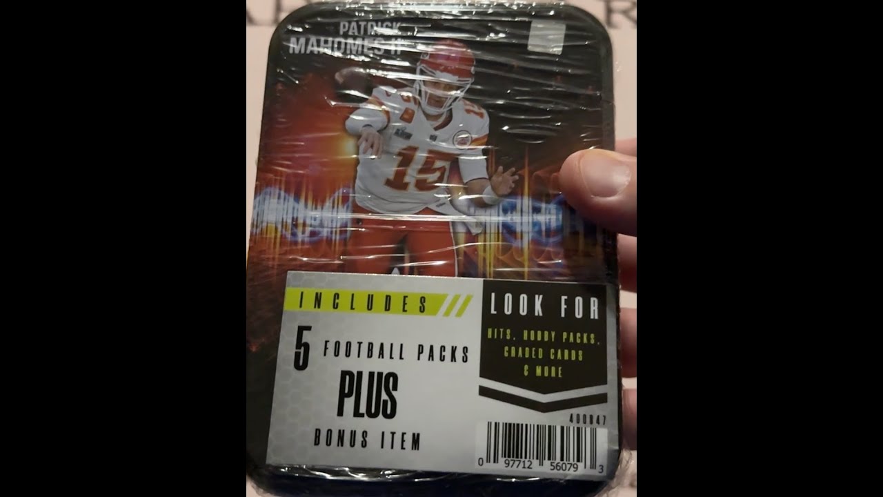 Target NFL Football Card Mystery Collectors Tin Opening - Interesting ...