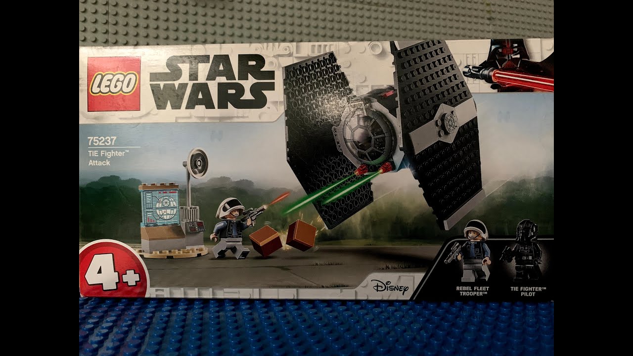 LEGO 75357 Star Wars Tie Fighter Attack Speed Build ! - YouTube