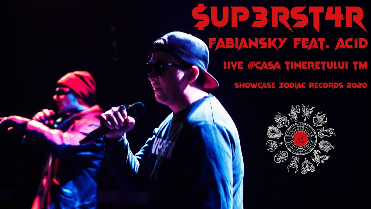 Fabiansky feat. AC1D - $UP3RST4R Live @Showcase Zodiac Records ...