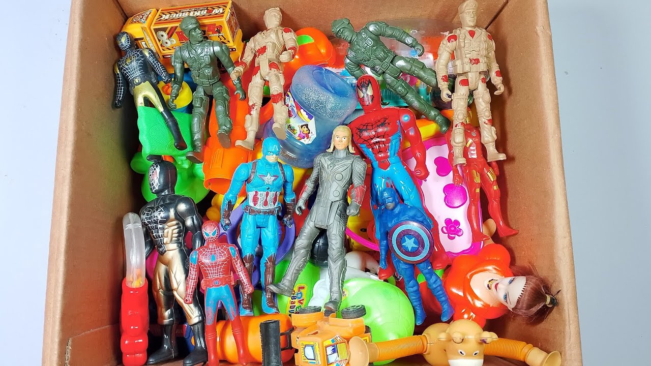 7:08 Minutes satisfying to ASMR Toy Box Unboxing | Satisfying Action ...