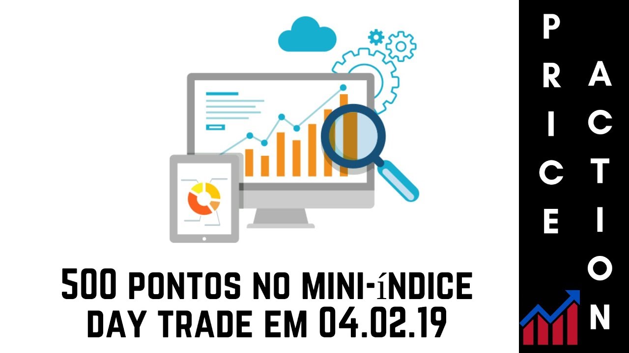 PRICE ACTION no Mini-índice: 500 pontos no day trade em 04.02 - YouTube