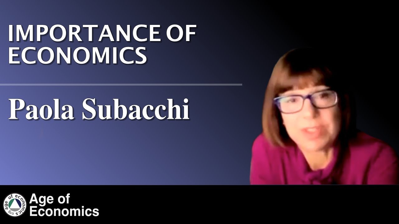 Paola Subacchi - About economics - YouTube