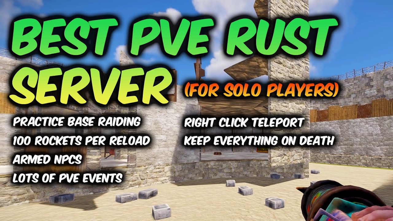 MODDED RUST SERVER RIGHT CLICK TELEPORT RAID WITHOUT FARMING #rustPVE # ...