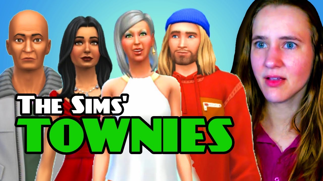 Checking in with Townies! | The Sims 4 - YouTube