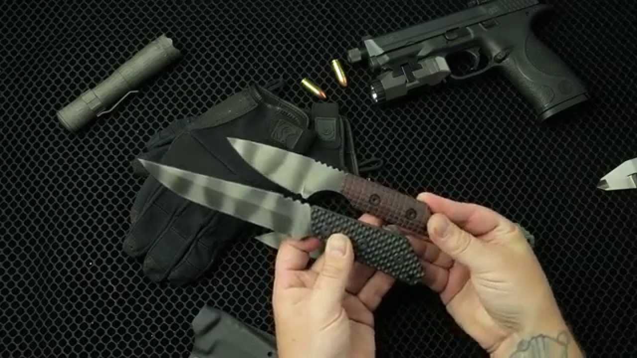 Monkey Edge: Strider Knives Mk1 C Fixed Blade Quick Look - YouTube