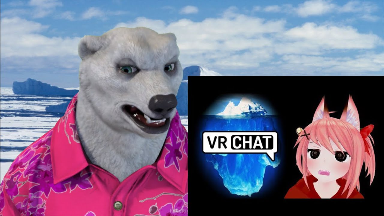 Urso Reage o BIZARRO iceberg do VRCHAT - Eu Hipe - YouTube