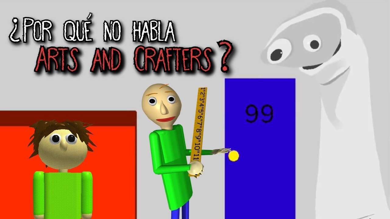 ¿Cuál es el origen de Arts and Crafters? (Baldi's Basics) | Teoría ...