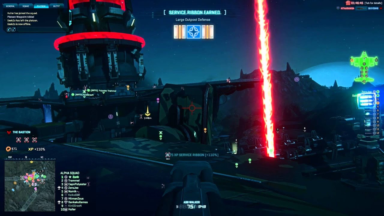 Planetside 2 - Galaxy Gunner - YouTube