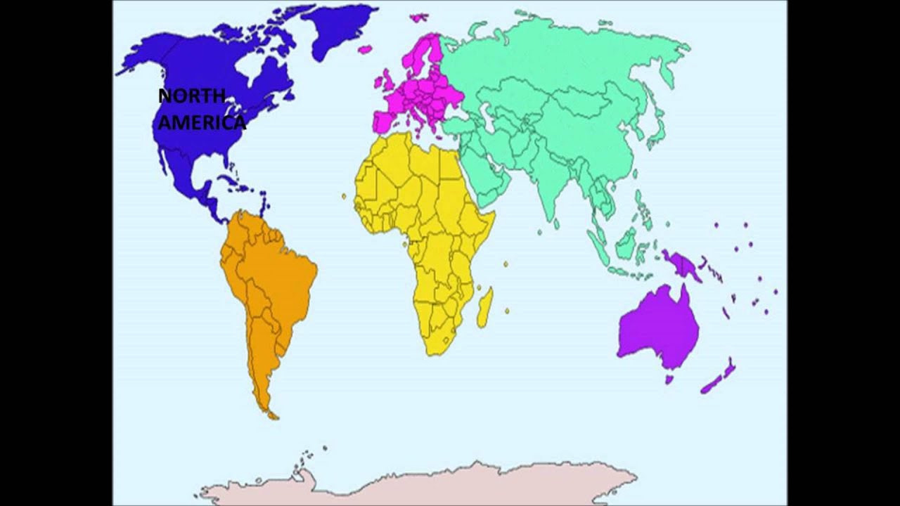 The Seven Continents Song - YouTube