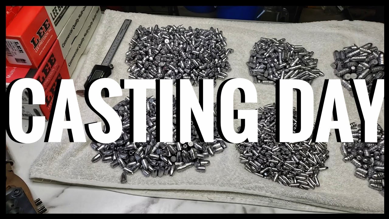Casting Day Discussion And Production Overview (52gr to 410gr Bullets ...