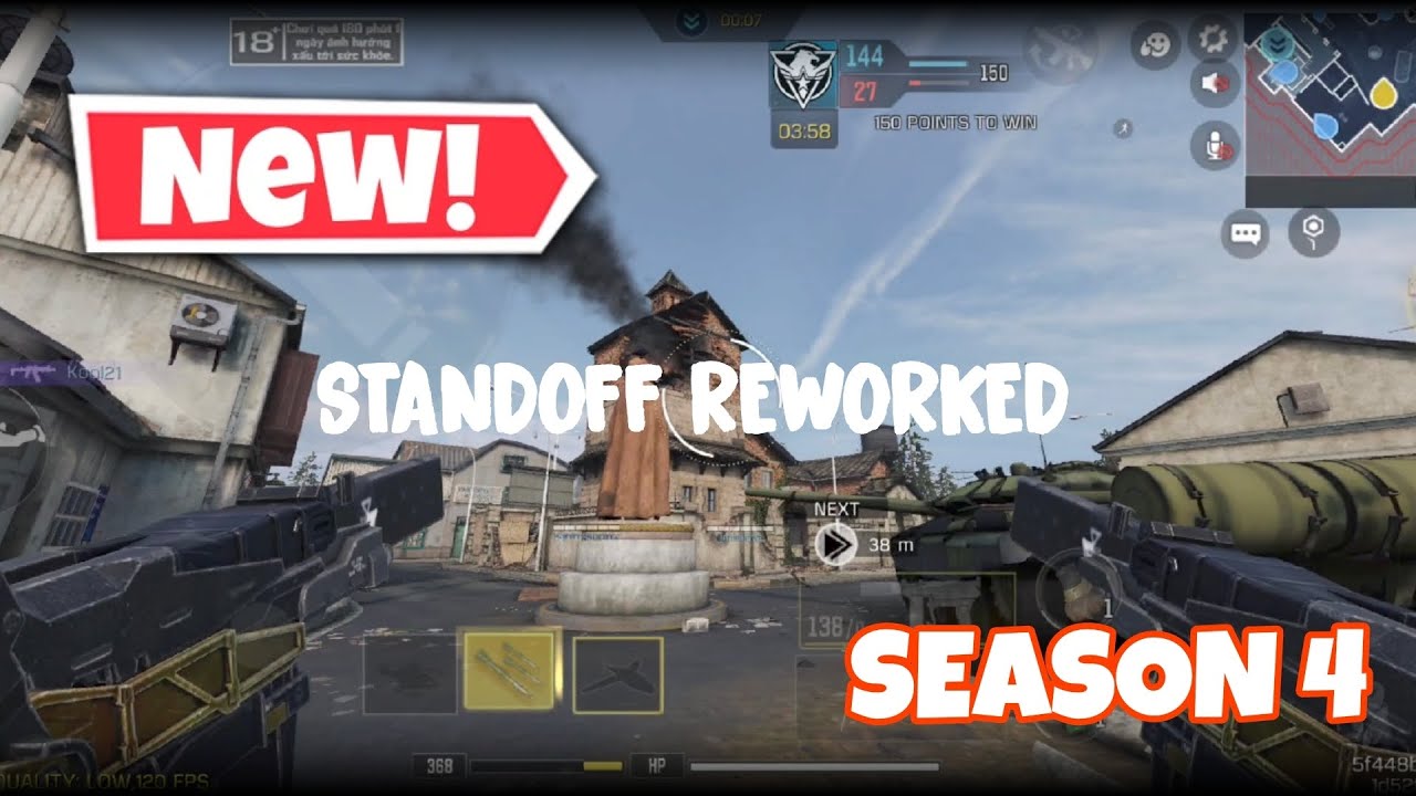 CALL OF DUTY: MOBILE || SEASON 4 || NEW REALISTIC STANDOFF MAP UPDATE ...