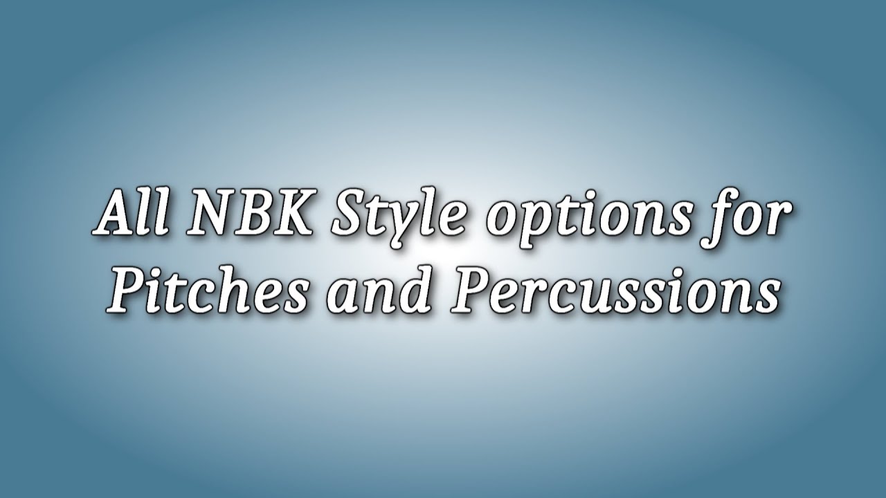 Which NBK Style is a better option to use for Sparta remix? - YouTube