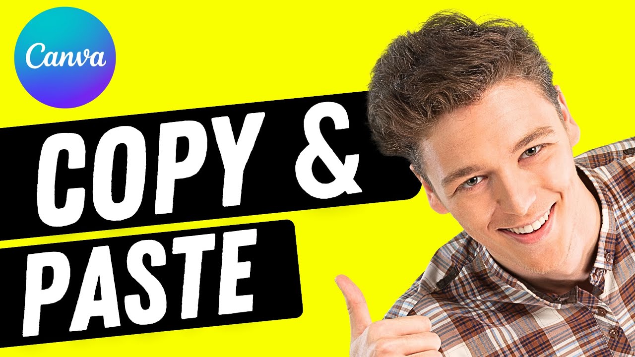 How to COPY and PASTE in Canva — All You Need to Know - YouTube