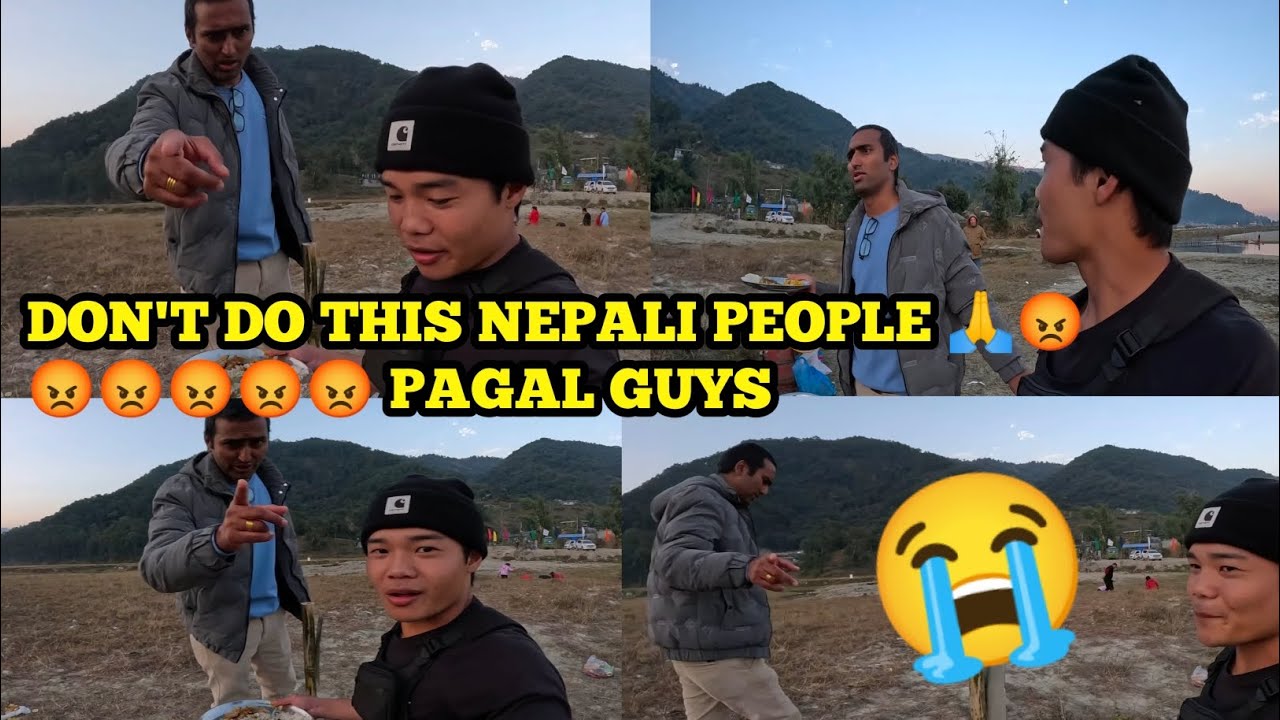 Angry Nepali Got Heated Up at Picnic Pokhara @crazysagarvlogs5530 ...