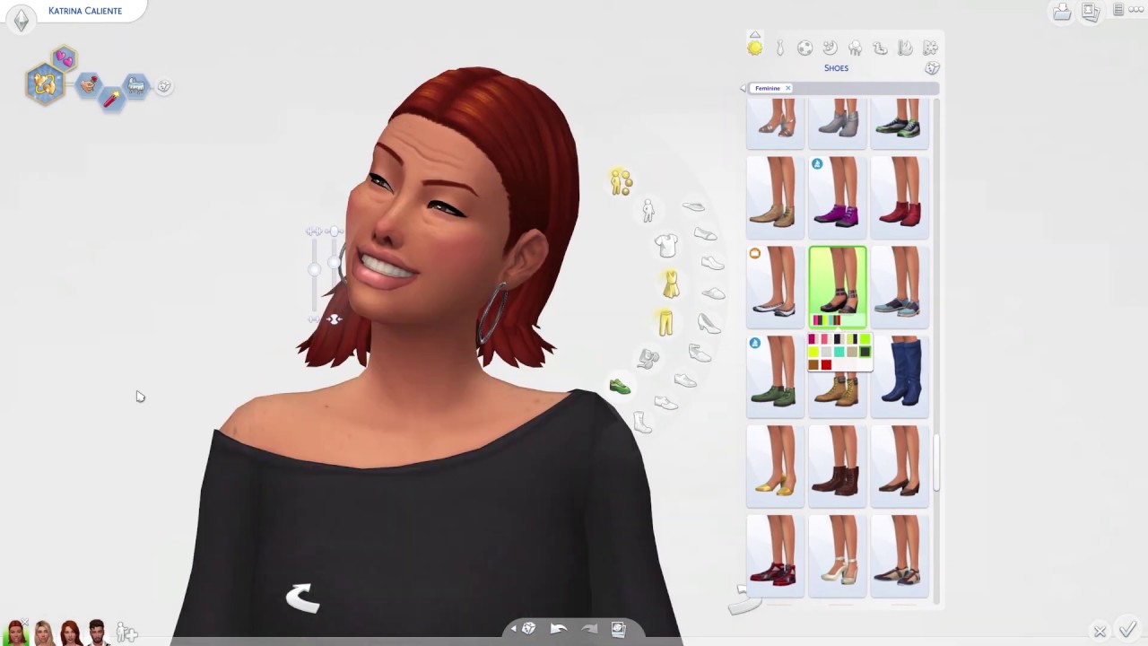 sims 4 caliente family makeover (spicy remix) - YouTube