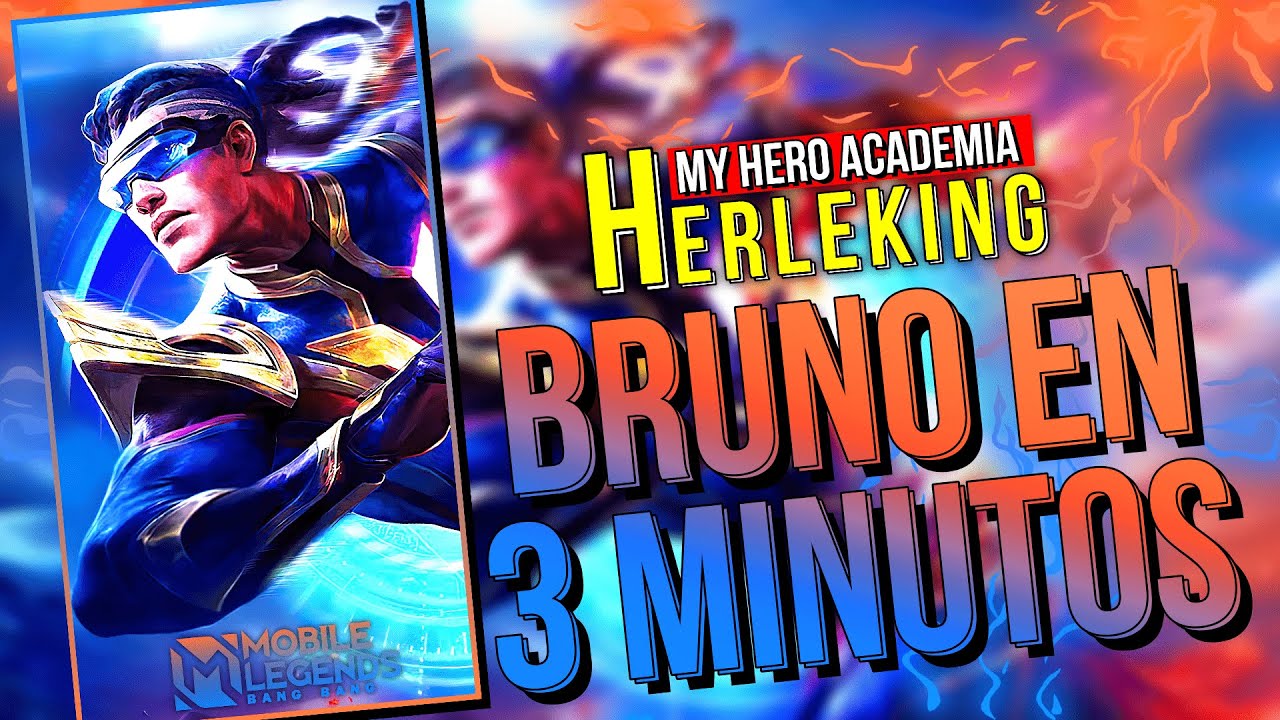 BRUNO EN 3 MINUTOS 😱Como usar a Bruno, Brumo Guía, tutorial - MOBILE LEGENDS ESPAÑOL - YouTube