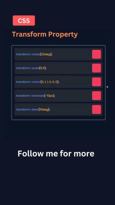 Creating Mind-blowing Effects with CSS Transform #shorts #mRcodding - YouTube