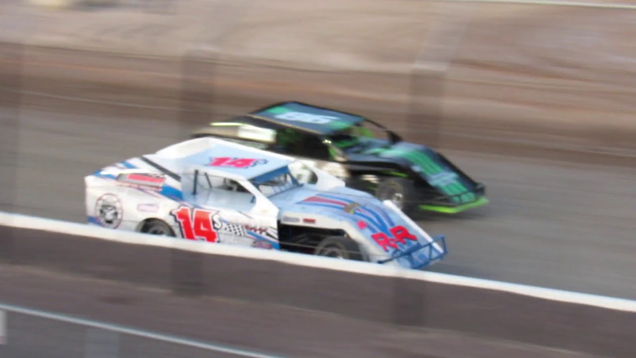 Millard County Raceway IMCA Modified Heat Races 5/4/18 - YouTube