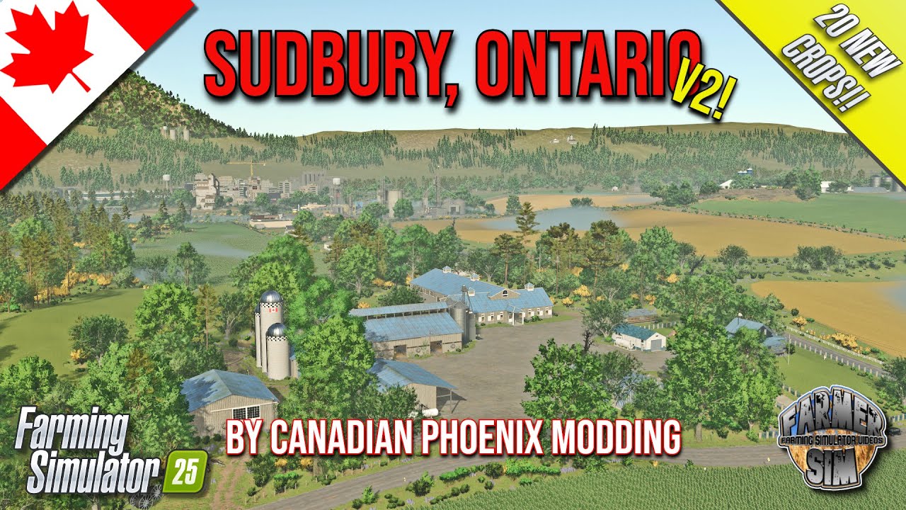 🇨🇦 SUDBURY, ONTARIO BY CANADIAN PHOENIX MODDING! An Incredible Map now ...