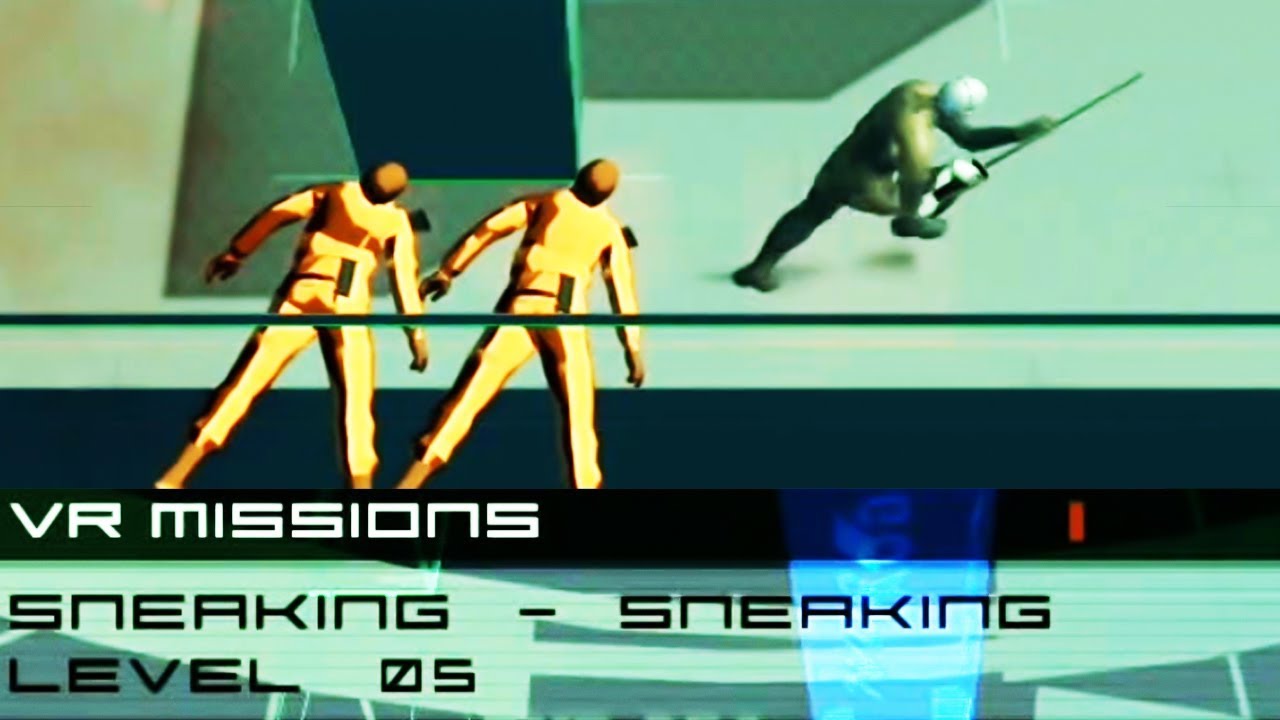 SNEAKING LEVEL 05 - NINJA - SNEAKING MODE - VR Missions - Metal Gear ...