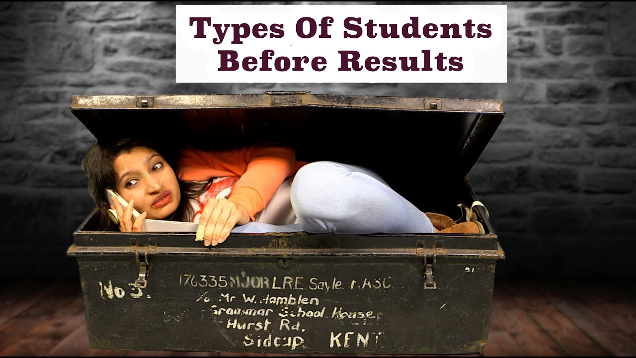 Types Of Students Before Results - YouTube
