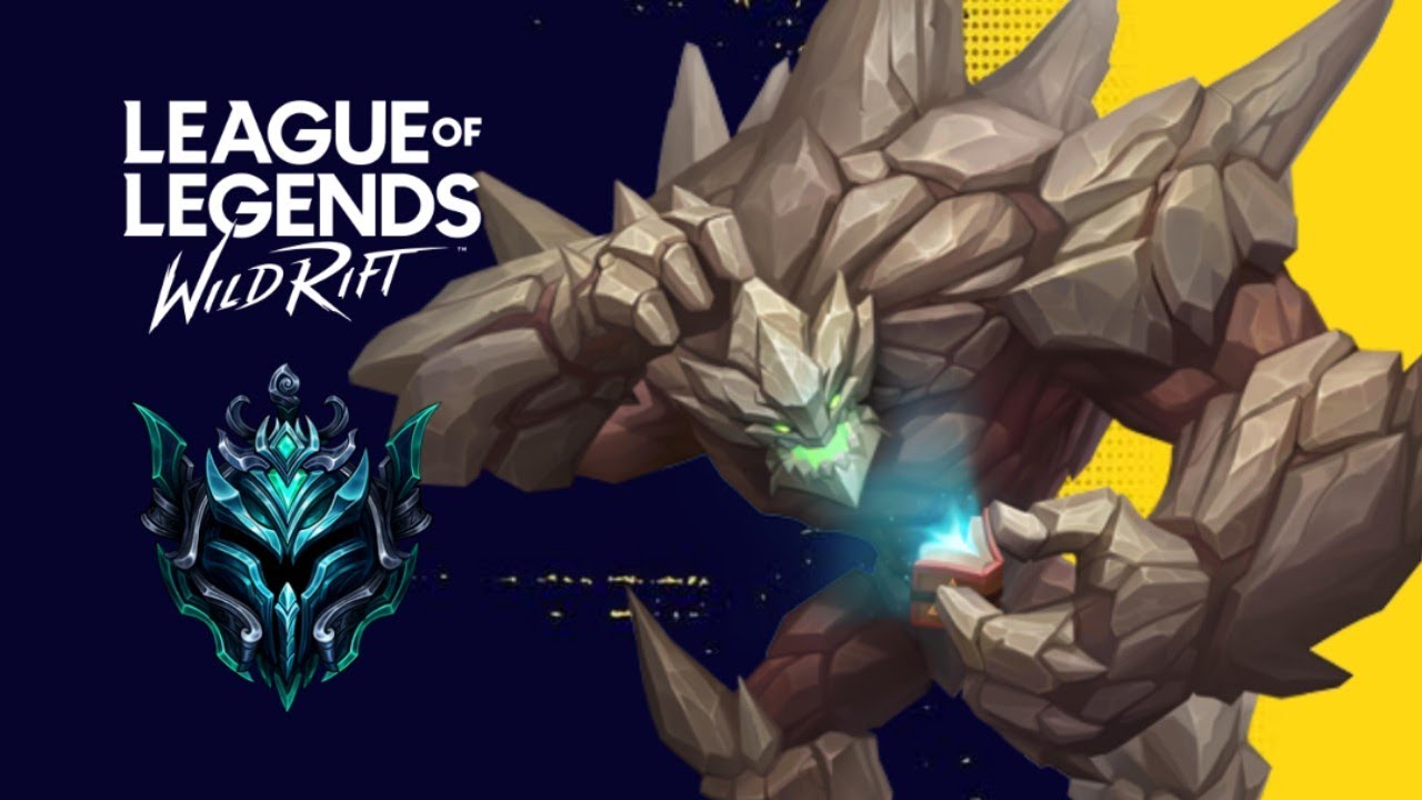 Wild Rift Malphite Tank Support - YouTube