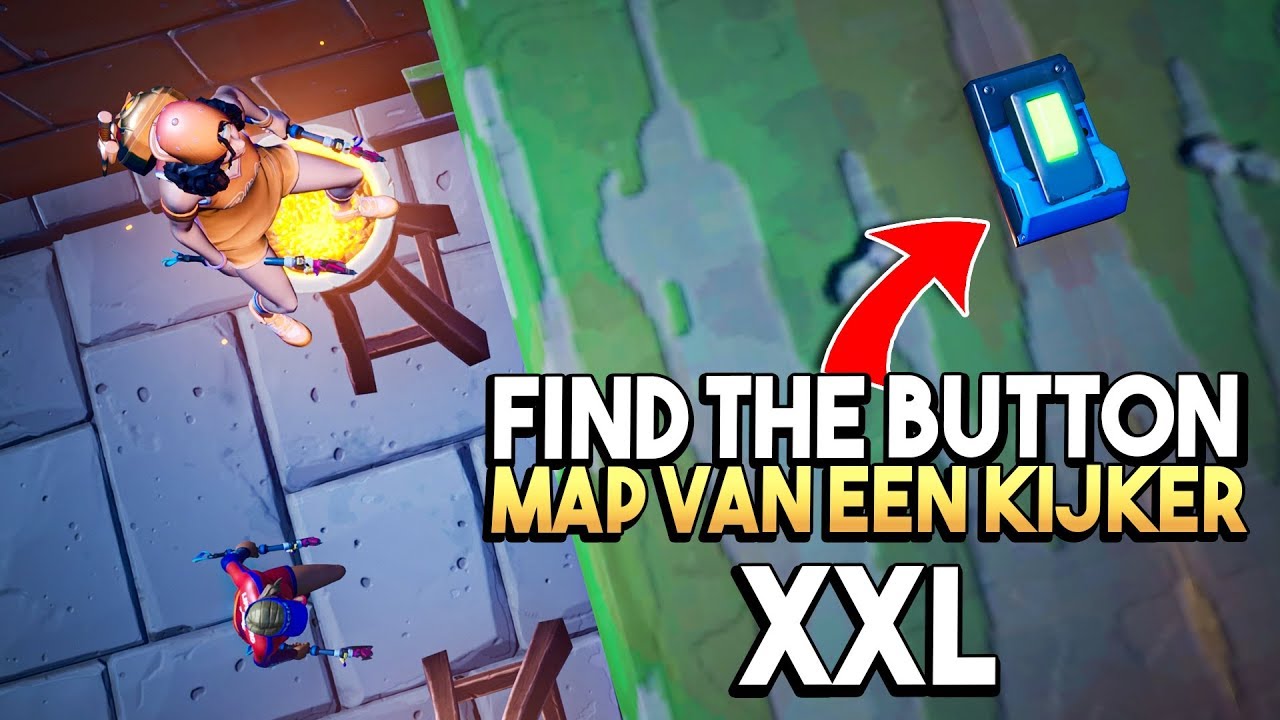FIND THE BUTTON XXL! - Fortnite Map van een kijker #82 - YouTube
