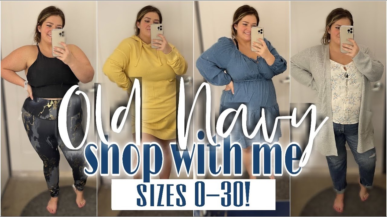 OLD NAVY BODEQUALITY | IN STORE TRY-ON | PLUS SIZE | NEW SIZING 0-30 IN ...