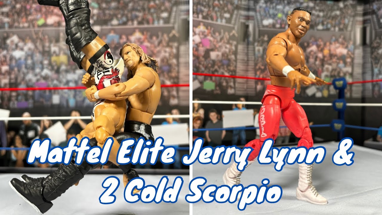 Mattel Elite 2 Cold Scorpio & Jerry Lynn - WIP Wednesday - YouTube
