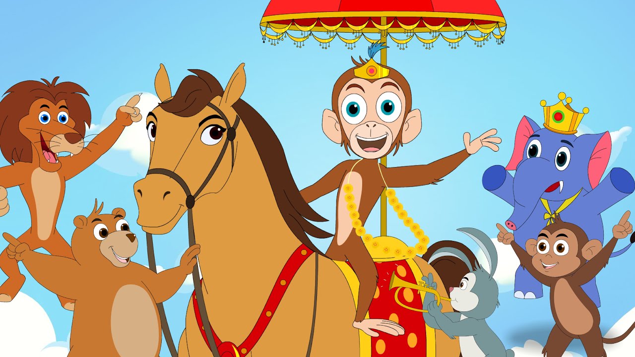 Bandar Mama Ki Barat I Bandar Mama Pahan Pajama I Fun For Kids TV Hindi ...