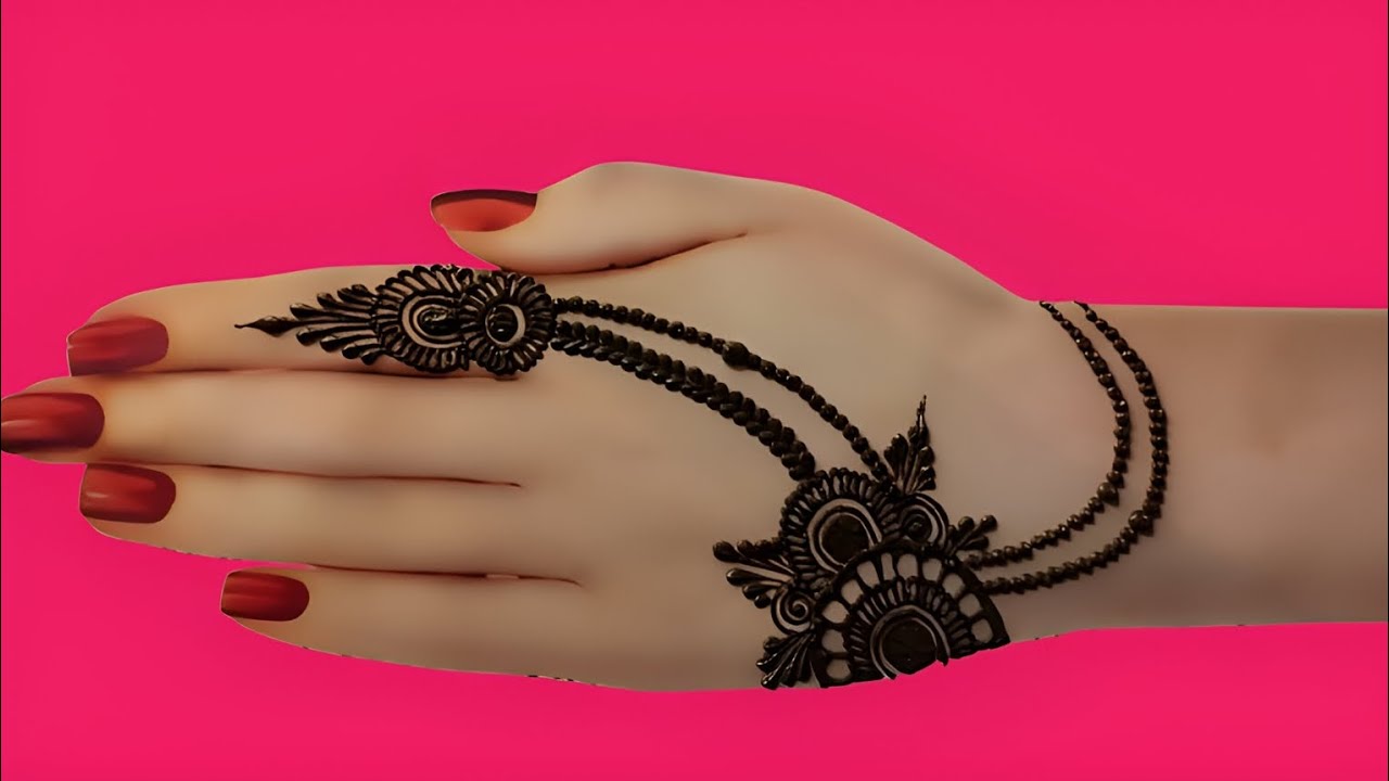 Mehndi designs ||back side mehandi ||mehandi ka design ||mehandi ke ...