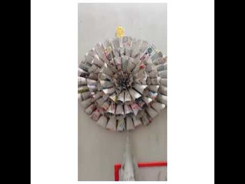 paper cone craft ideas - short video - YouTube