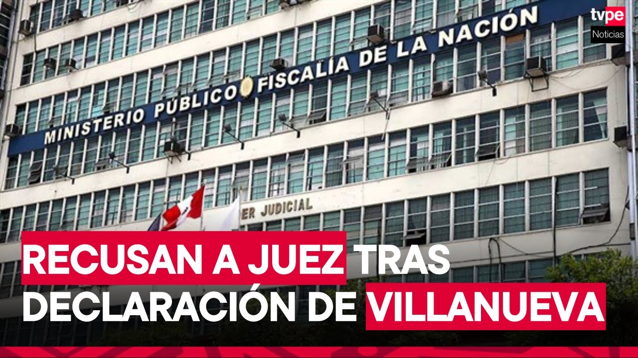 Fiscalía recusó a juez Checkley en proceso a Emma Benavides - YouTube