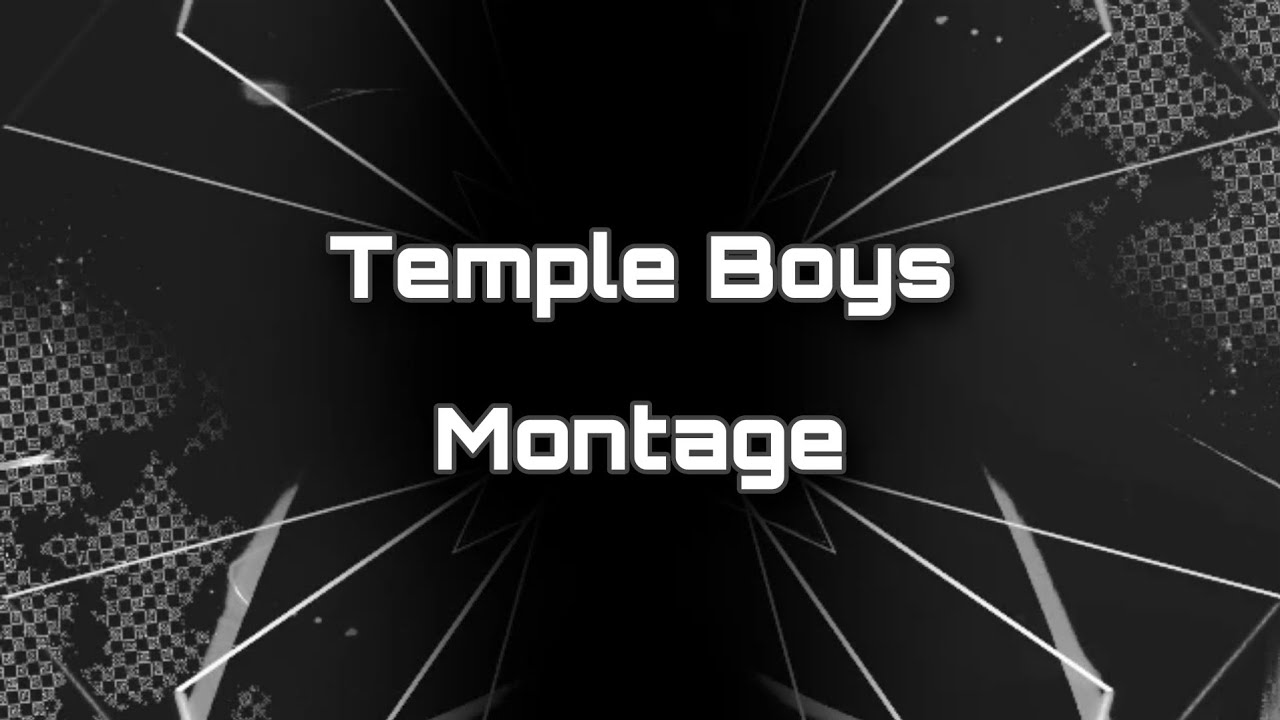 Temple Boys Fortnite Montage😍 - YouTube